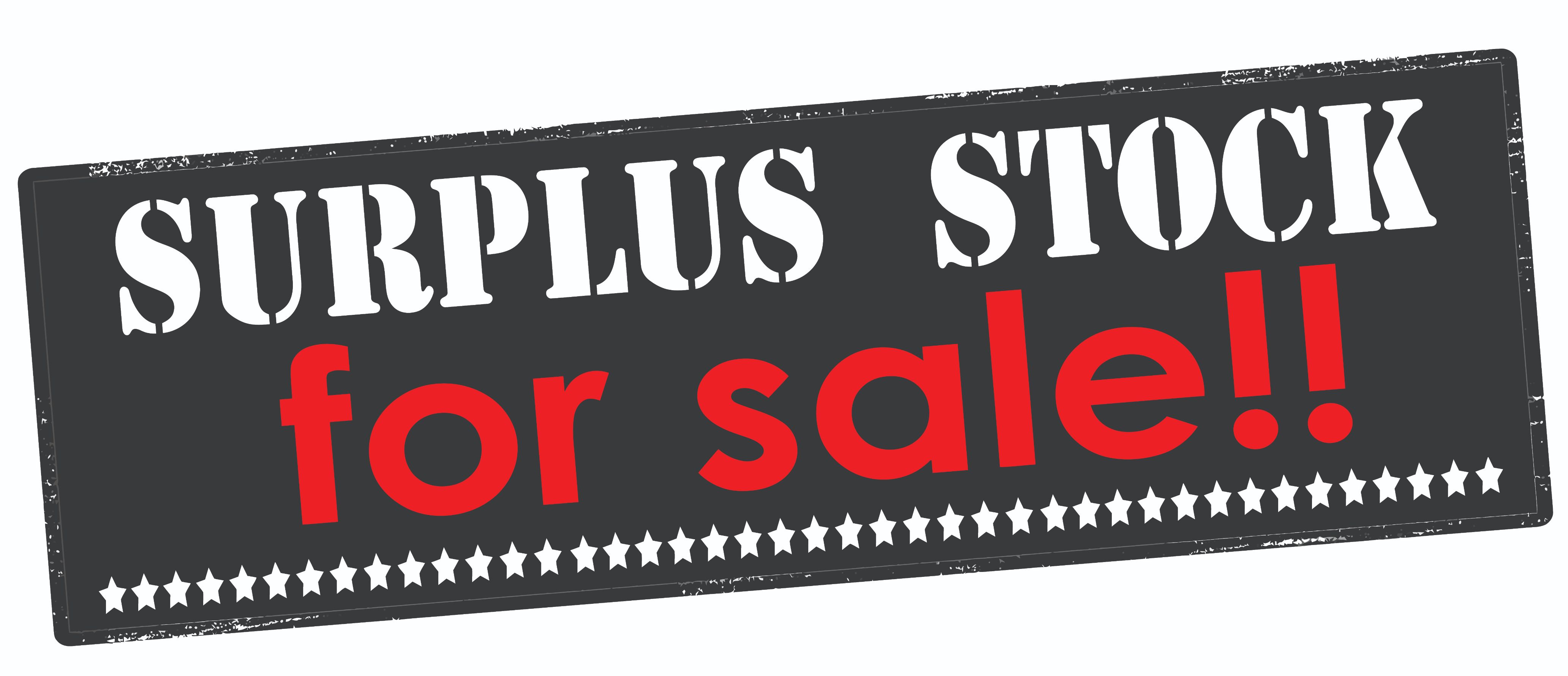 SURPLESS STOCK SALE